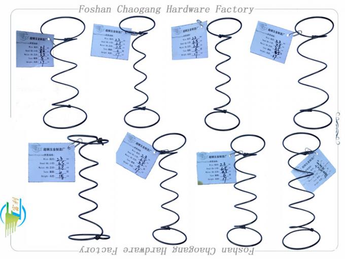 Steel Wire Mattress Spring Coil Hardware , Bonnell Upholstery Spring Units