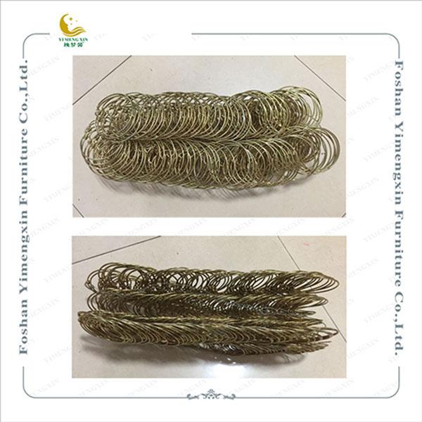 Gold Plated Furniture Coil Springs For Sofa Cushion High Termaperature ...