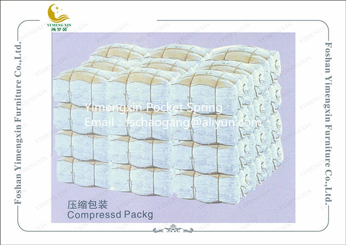 Individual Sofa Seat Springs Coil , Cushion Making Pocket Spring Unit