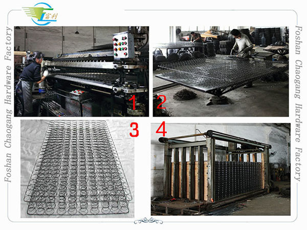 Furniture Compression Bonnell Coil Spring , Upholstery Spring Units Any ...